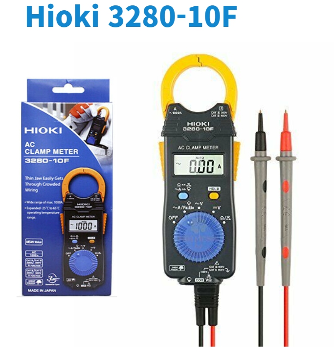 Hioki 3280‑10F AC Clamp Meter - Electrotest Ltd